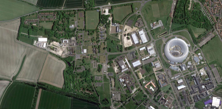 map-of-harwell-campus-from-the-sky - Harwell IC